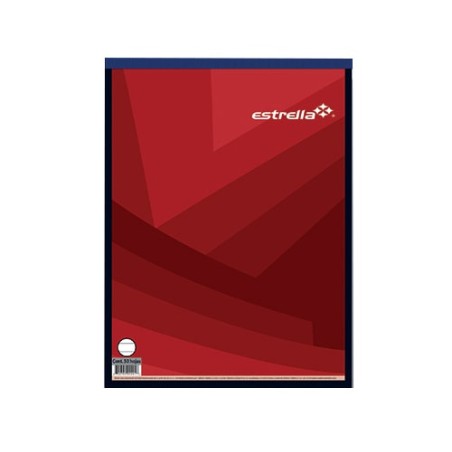 BLOCK CARTA ENGOMADO 80H-ESTRELLA-BLOCK O CUADERNOS